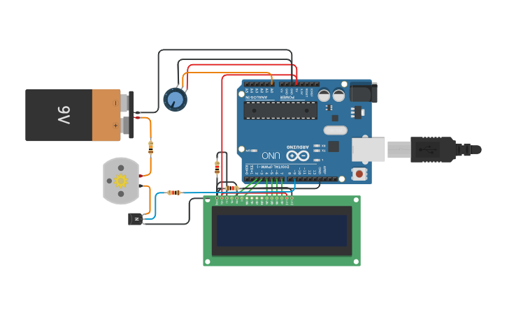 Circuit design How to Use #Arduino As Motor Controller #PWM With LCD ...