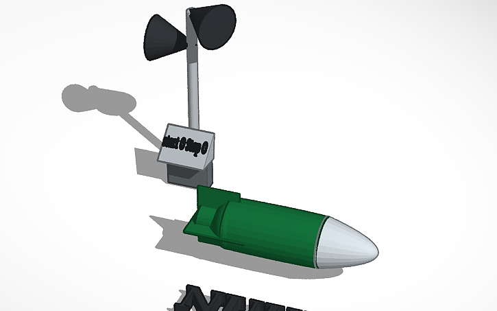 3D design Nuke - Tinkercad