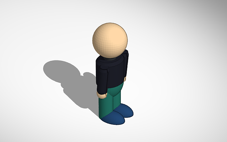 3D design MAIN CHARACTER - FADING - Tinkercad