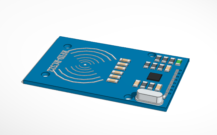 3D design Copy of Arduino RFID-RC522 - Tinkercad