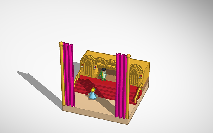 3D design Copy of Theater Challenge - Tinkercad