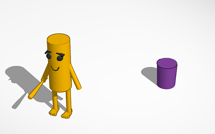 3D design TUN TUN SAHUR CUTE - Tinkercad