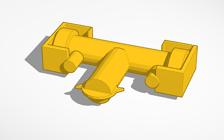 3D design Robot Wars T-bone Model - Tinkercad