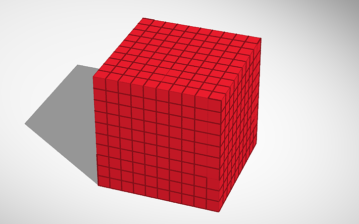 3D design Red Box - Tinkercad