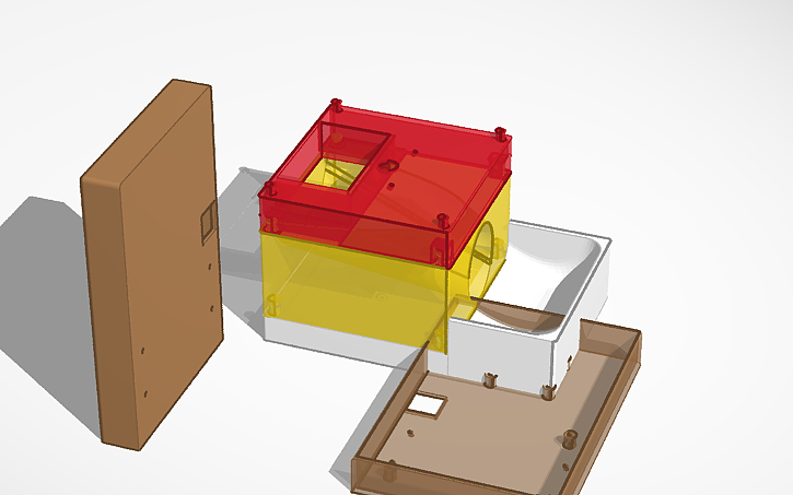 3D design Candy Wheel Backplane - Tinkercad