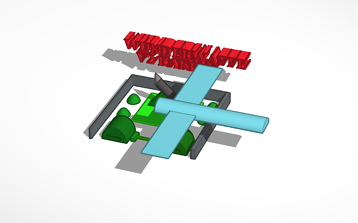 3D design wunderwaffe #cdt - Tinkercad