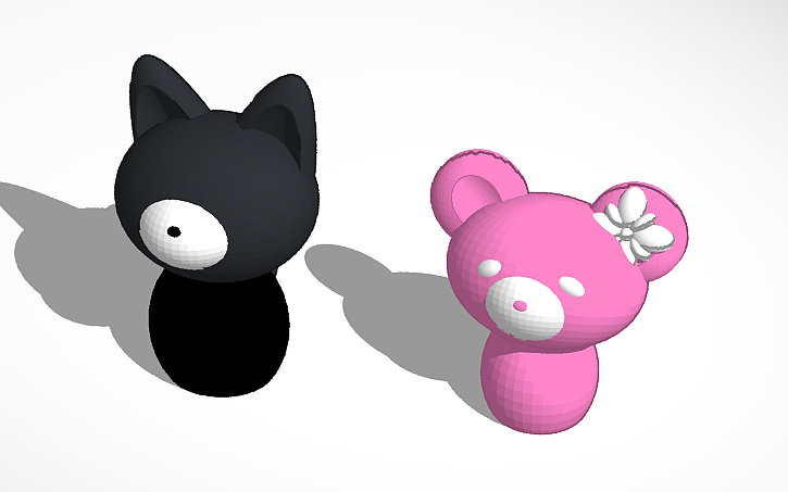 3D design Animals - Tinkercad
