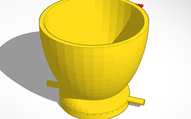 3D design 90 hertz singing bowl - Tinkercad