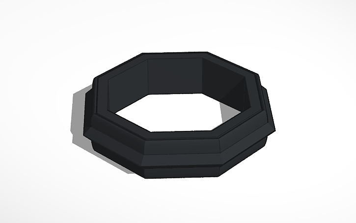 3D design Ring sharp Lex and Alan - Tinkercad