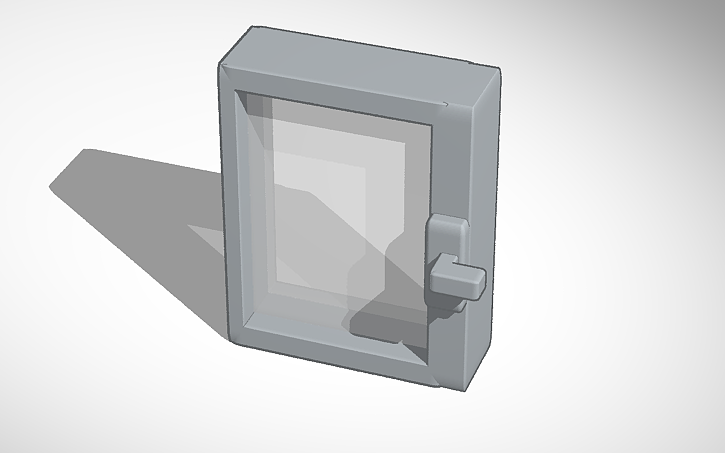 3d Design Window Tinkercad