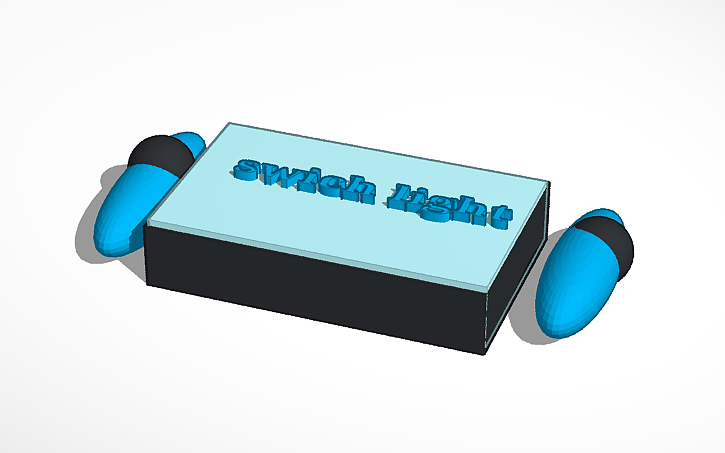 3D design swich light!!!! - Tinkercad