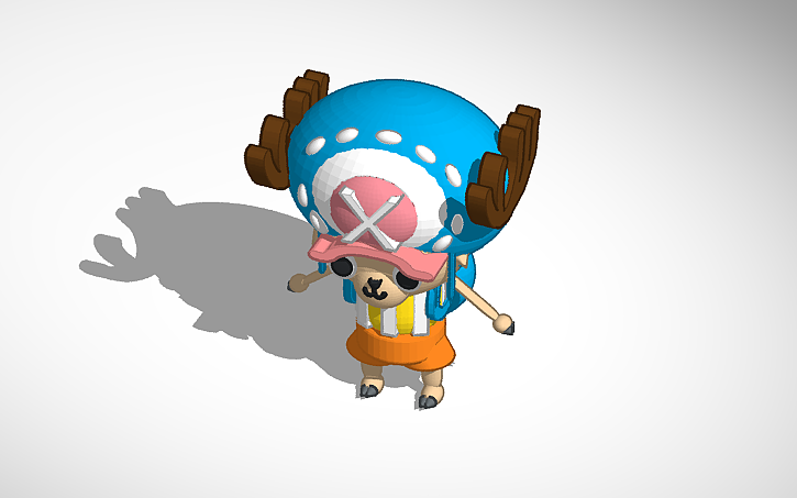 3D design Tony Tony Chopper - Tinkercad