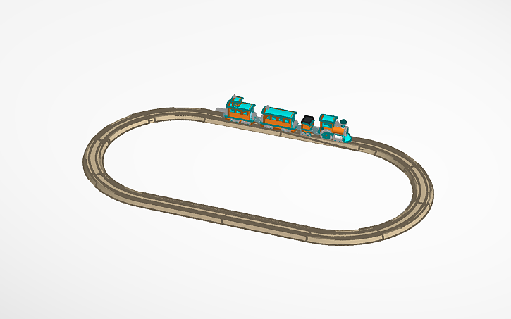 3D design wow wow wubbzy the wuzzleburg express - Tinkercad