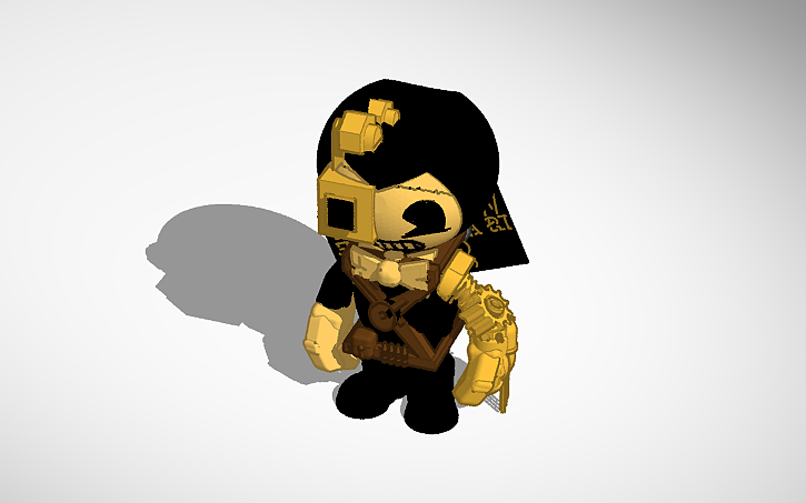 3D design wandering bendy - Tinkercad