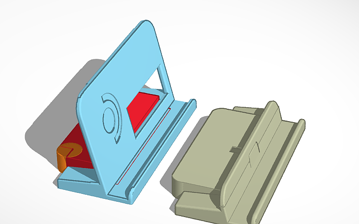 3D design Steam Deck soporte - Tinkercad