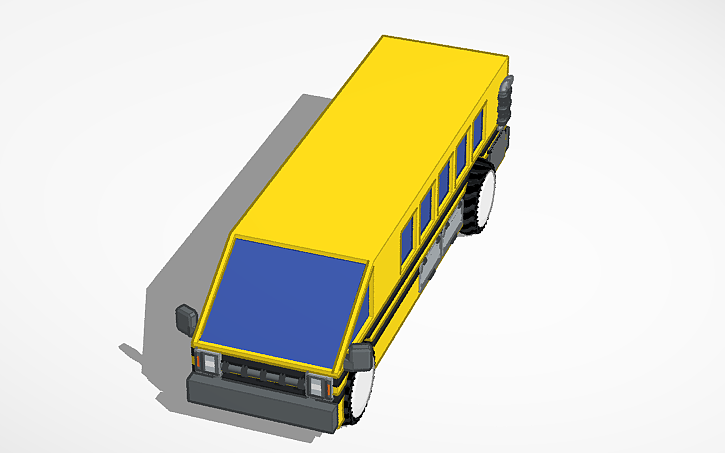3D design Condrian School bus - Tinkercad