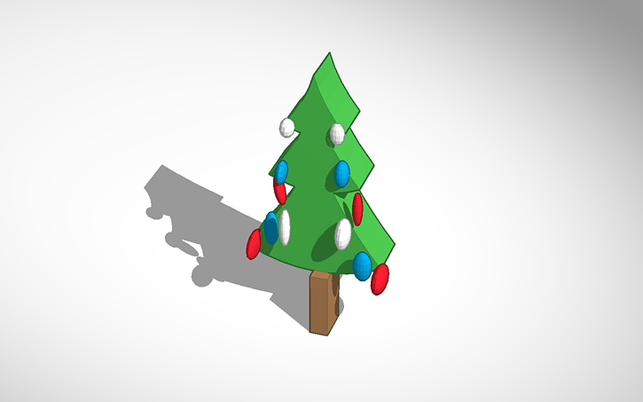 3D design tree - Tinkercad