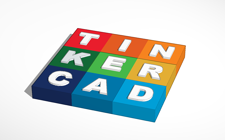 3D design Tinkercad logo - Tinkercad