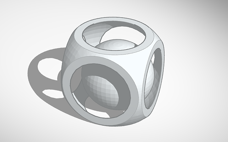 3D design fidget - Tinkercad