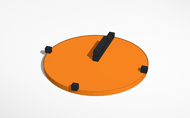 3D design Clock - Tinkercad