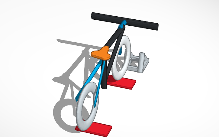 3D design bicycle michelle - Tinkercad