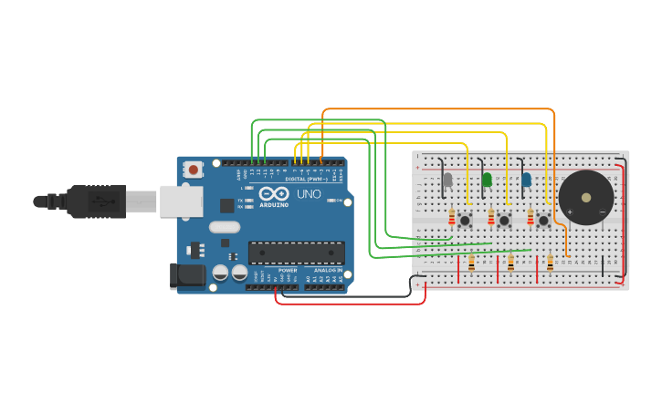 Circuit Design Laboratory 3 Task A Tinkercad