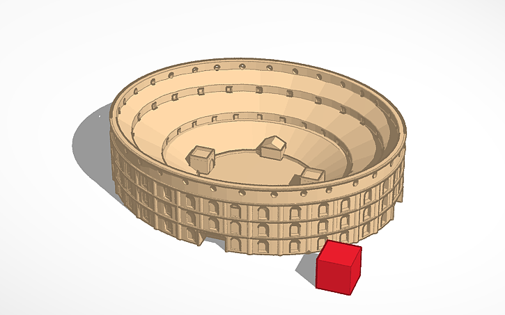 3D design Colosseum By Vita - Tinkercad