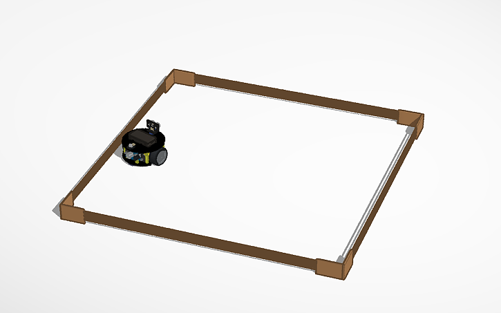 3D design Smart Little Robot: Circular Path - Tinkercad