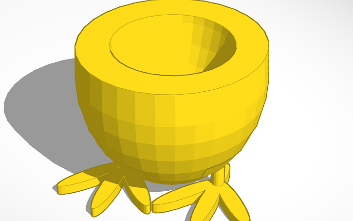 3D design egg holder - Tinkercad