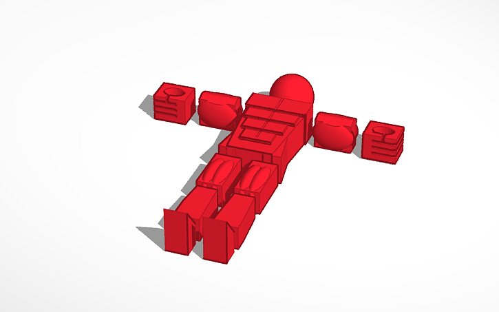 3D design Action Figure - Tinkercad