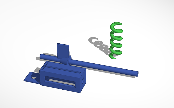 3D design Hatch Catch v0.1 - Tinkercad