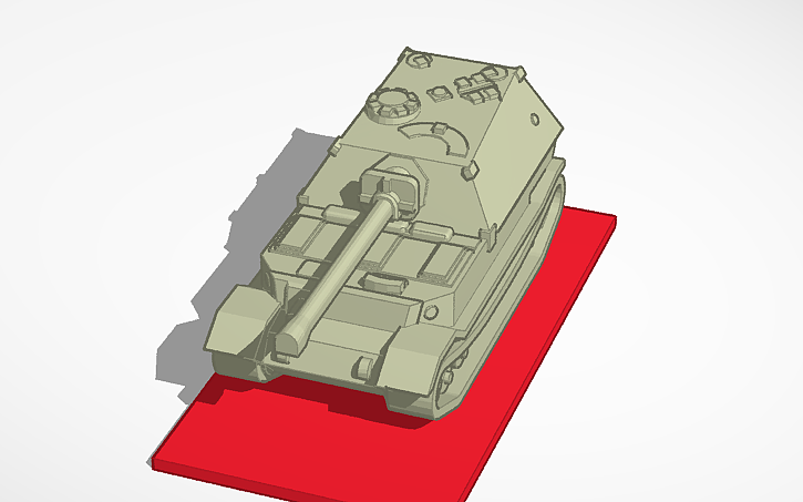 3D design Elefant - Tinkercad