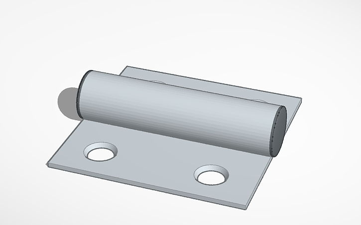 3D design Hinge(Engsel Pintu) - Tinkercad