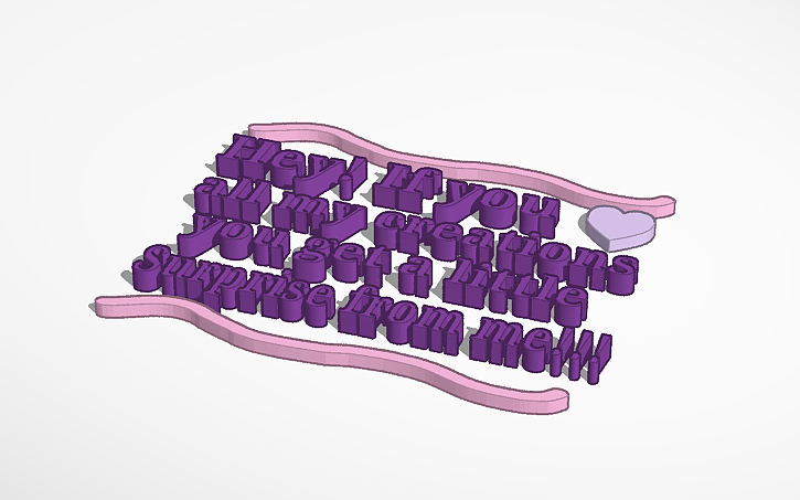 3D design こんにちは、友達！(From A Gacha Girl!) - Tinkercad