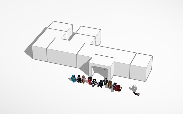 3D design Copy of Protect the base Minecraft challenge! read ...