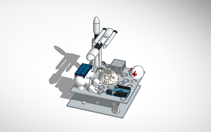 3D design Spes schsip - Tinkercad