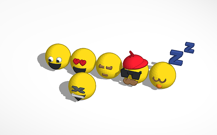 3D design Smile - Tinkercad