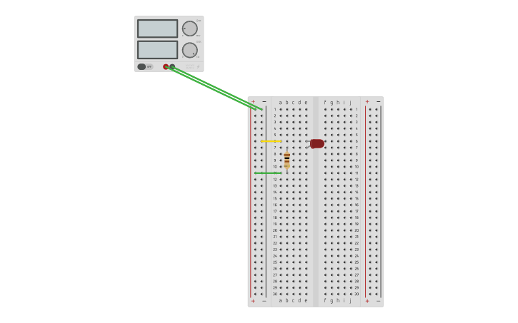 Circuit design lab 2 Experiment 1 - Tinkercad