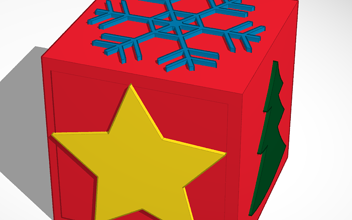 3D design Christmas - Tinkercad