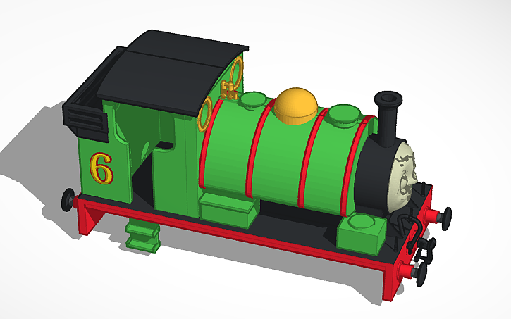 3D design RWS Percy Body - Tinkercad