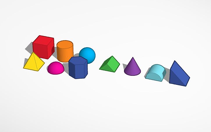 3D design Every Shape from a Cube - Tinkercad