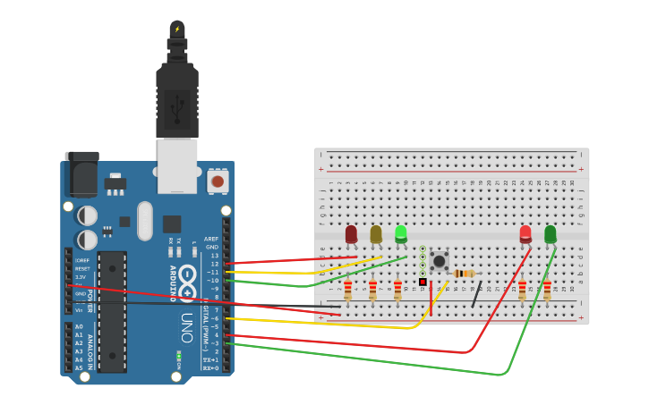 Circuit design P4 - Tinkercad