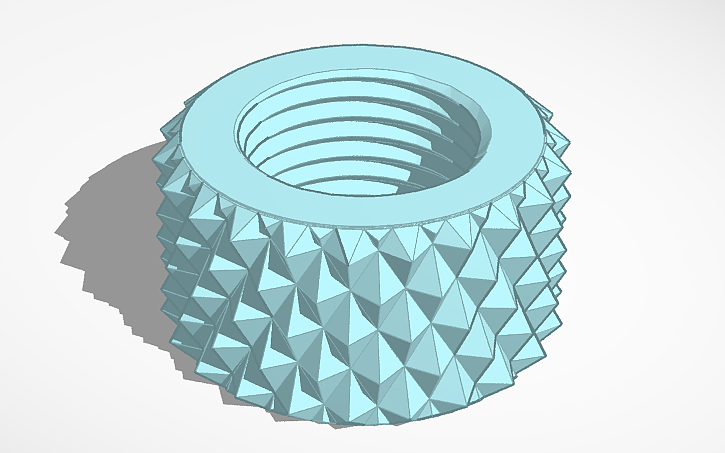 3D design 1/2”-20 unf thread protector mk2 - Tinkercad