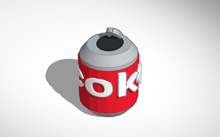 3D design coke - Tinkercad