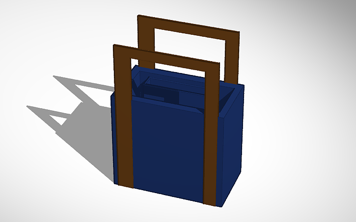 3D design Bag design - Tinkercad