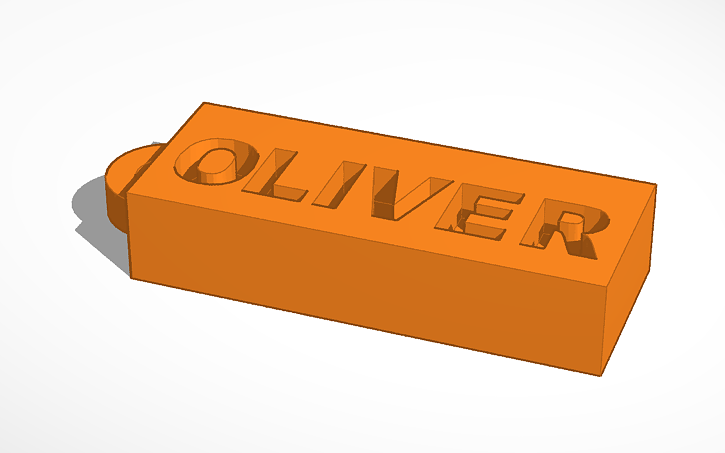 3D design Oliver Brick - Tinkercad