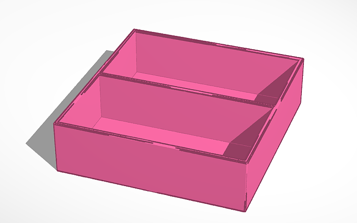 3D design Dresser Drawer 2 large1 - Tinkercad