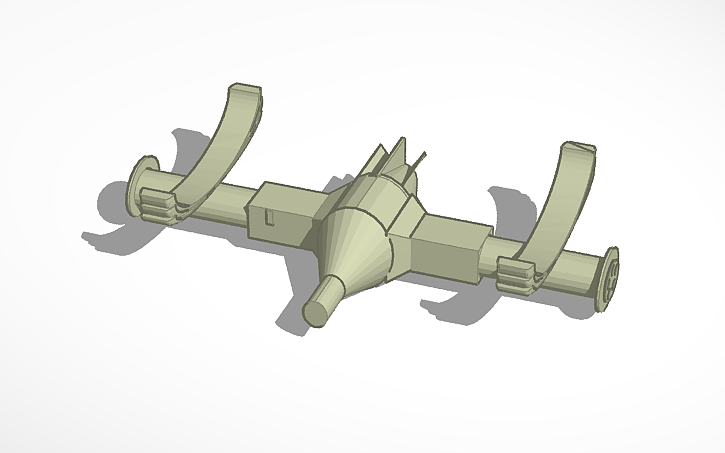 3D design Solid Axle - Tinkercad