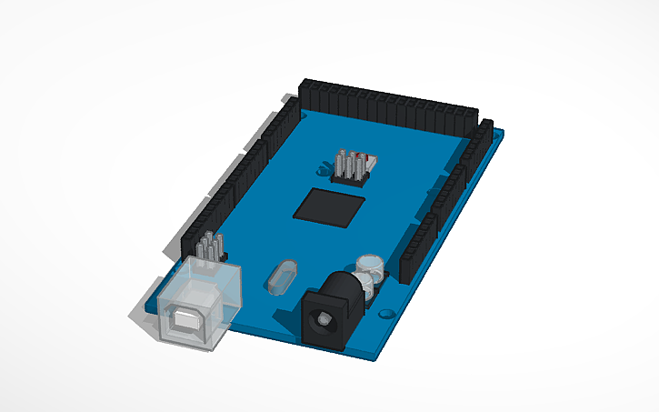 3d Design Arduino Mega 2560 Made In Italy Tinkercad