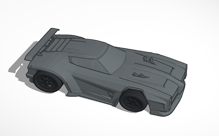 3D design Rocket League Dominus - Tinkercad